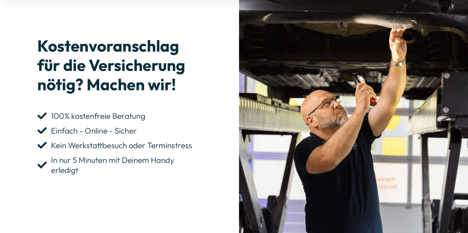 Kostenvoranschlag für die Versicherung | Dein CrashProfi vor Ort
